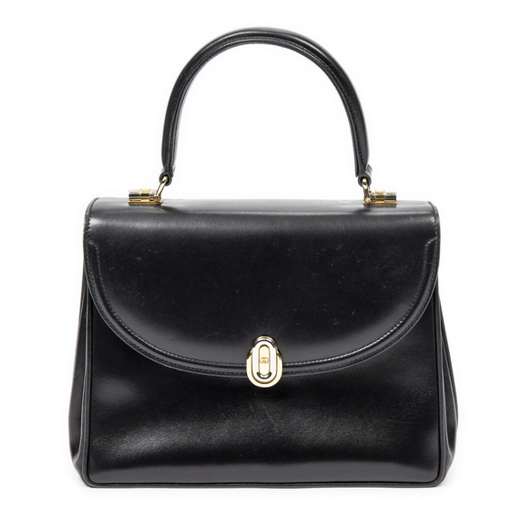 Gucci | Bags | Gucci Vintage Square Flip Lock Top Handle Flap | Poshmark